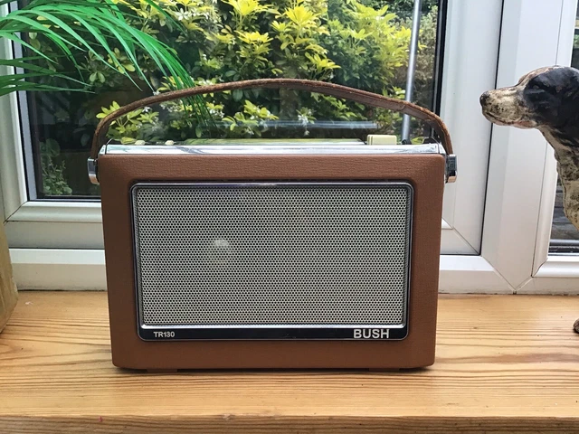 VINTAGE/RETRO BUSH TR130 Transistor Radio Retro £15.00 - PicClick UK