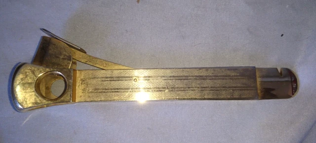 ANCIEN BEAU COUPE CIGARE signé SOMMER PARIS EN LAITON il fonctionne ...