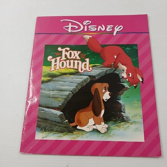 THE FOX AND the Hound by Disney Book (Paperback, 1992) Vintage -Book ...
