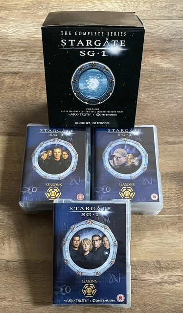 STARGATE SG-1 COMPLETE Series DVD Box Set 60 Discs 212 Episodes & 2 ...