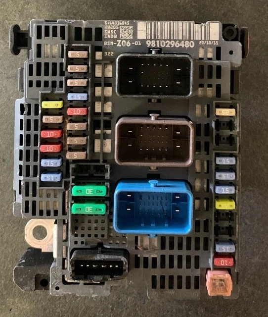 BSM Z06 PEUGEOT Citroen 508 DS5 9810296480 EUR 249,00 - PicClick FR