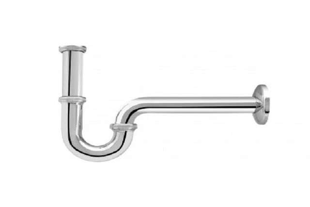 RÖHRENSIFON RÖHRENSIPHON PLUS DN32 Waschbecken Sifon Siphon Ablauf 11/4 ...