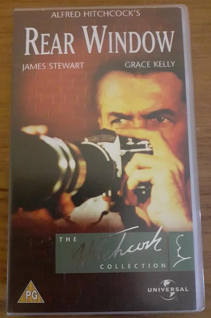 REAR WINDOW (1954) Special Edition VHS Video Tape James Stewart LIKE ...