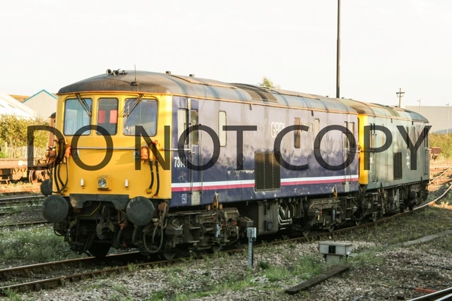 UK DIESEL TRAIN Railway Photograph Of Class 73 73141 Loco. (Rm73-232) £ ...