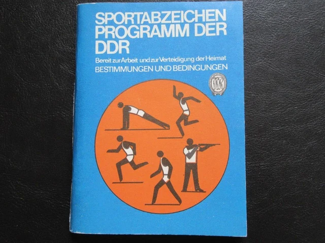 SPORTABZEICHEN PROGRAMM DER DDR-1978 EUR 9,99 - PicClick DE