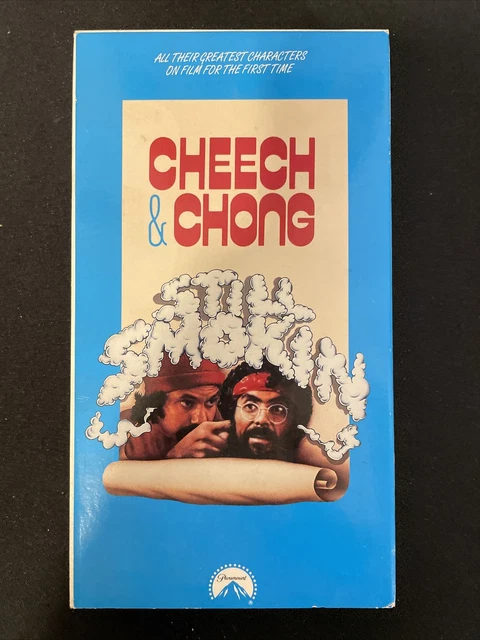 CHEECH AND CHONG Still Smokin VHS Movie Tape 1991 1983 - Stoner Comedy ...