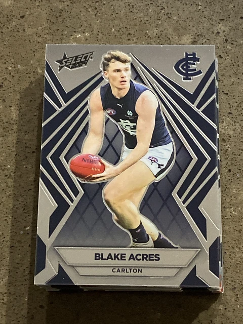 2024 AFL SELECT Footy Stars Luminous Base Carlton Blues Team Set 10 Cards $8.99 - PicClick AU