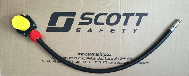 3M SCOTT FIRE & Safety Lung Demand Valve PP & Hose CEJN SCBA BA Airline ...
