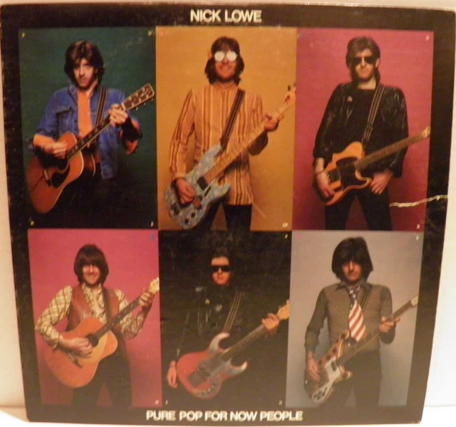 NICK LOWE PURE Pop For Now People ** original Numéro US 1978 PROMO EUR ...
