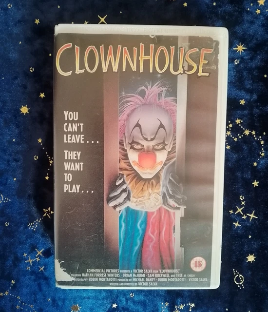 CLOWNHOUSE, VHS TAPE, horror film £38.00 - PicClick UK