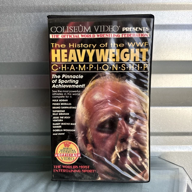 WWF COLISEUM VIDEO History Of The Heavyweight Championship VHS ...
