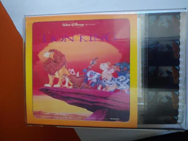 LION KING FILM 6 frame Cel Disney Piece of History RARE Unique HTF 12mm ...
