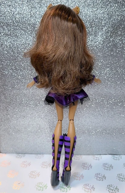 MONSTER HIGH FIRST Wave Clawdeen Wolf Doll Original Ghouls $59.99 ...