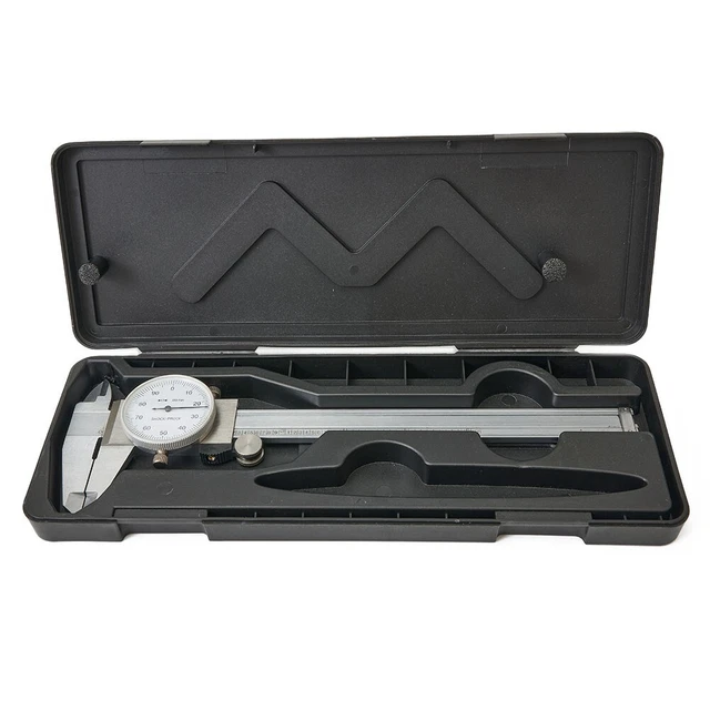 PROFESSIONAL GRADE 6 Inch Dial Vernier Caliper Measurement Gauge ...