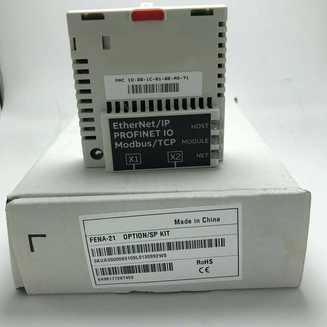 FOR ABB FENA-21 ACS355/ACS880 Inverter Ethernet Adapter Module £942.74 ...