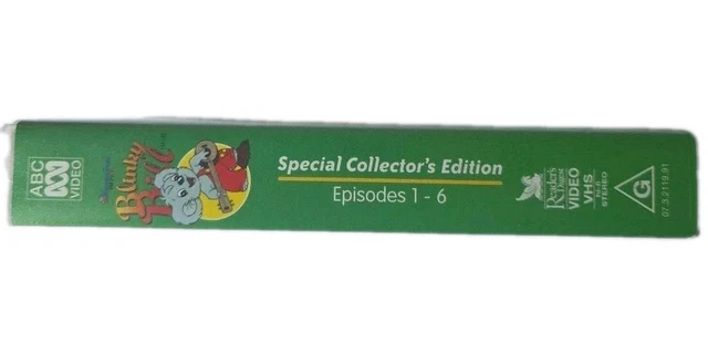 BLINKY BILL SPECIAL Collectors Edition VHS Tape - Episodes 1-6 $14.95 ...