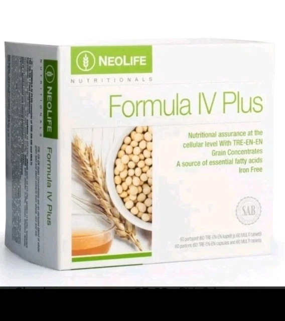 NEOLIFE FORMULA IV Plus, Multivitamin- and mineral food supplement £44. ...