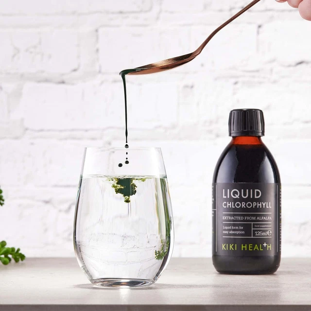LIQUID CHLOROPHYLL, EXTRACTED from Alfalfa - 100Mg Chlorophyll Extract ...