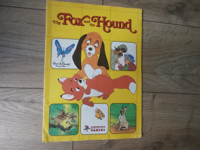 PANINI DISNEY THE Fox and the Hound Sticker Album 100% Complete £57.99 ...