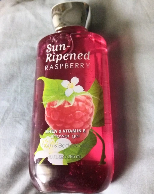 BATH & BODY Works NEW Sun-Ripened Raspberry Shower Gel~10 oz~USPS ...