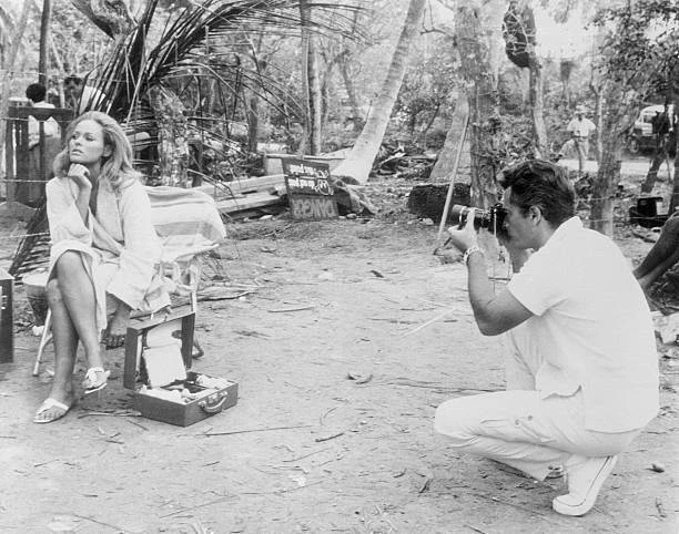 URSULA ANDRESS HUSBAND actor John Derek most important visitor - 1962 ...