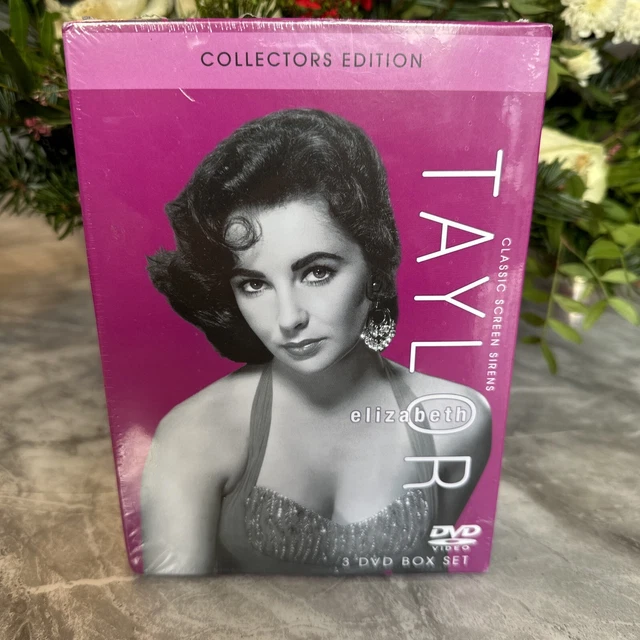 Classic Screen Sirens Elizabeth Taylor 3 Dvd Boxset Collectors Edition Sealed Eur 1182
