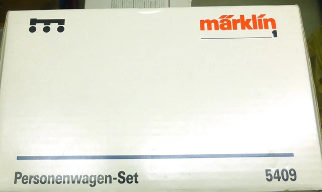 MÄRKLIN SPUR1 5409 Personenwagen-Set "Tegernsee-Bahn" mit 2 Umbauwagen ...