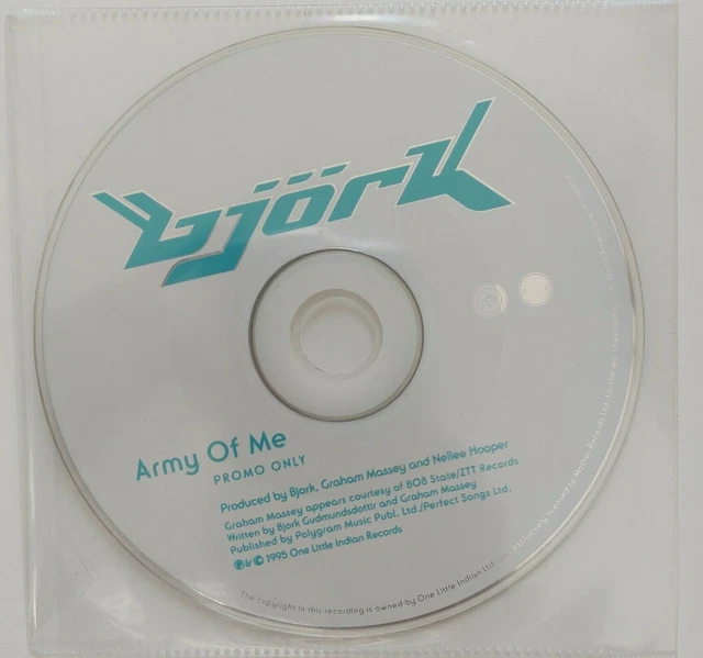 BJORK - ARMY Of Me (promo CD) EUR 3,00 - PicClick FR