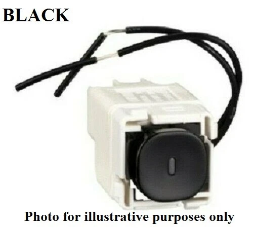CLIPSAL IMPRESS SERIES-30 PUSH-BUTTON SWITCH 1-Rocker 20A 250V Blue LED ...