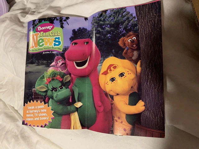 Barney Buddies Club Magazine The Unbearable Blandness Of “Barney”