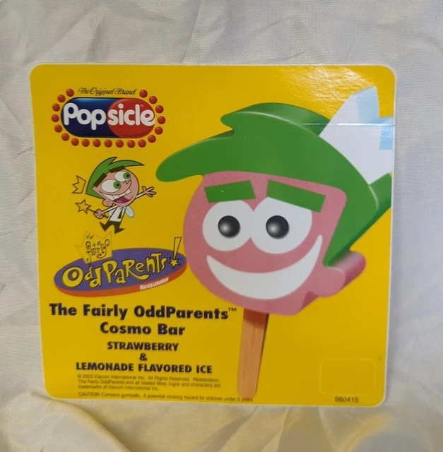 VINTAGE POPSICLE TOWERING Tornado Ice Cream Truck Vinyl Decal Near Mint ...