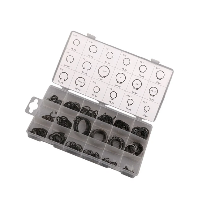 ALLOY STEEL INTERNAL Circlip Clip Assortment Set Alloy Steel External Circlip £9.38 - PicClick UK