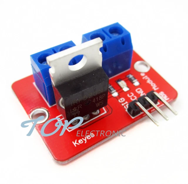 NEW MOSFET BUTTON IRF520 MOSFET Driver Module for Raspberry pi Arduino ...