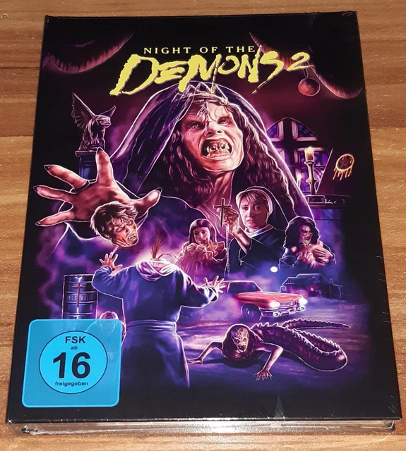 NIGHT OF THE Demons 2 (Anolis - Limited Mediabook Blu Ray/Cover C) NEU ...