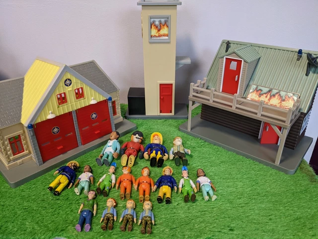 FIREMAN SAM, FIRE Station, Practice Tower, Helicopter Office & 17 ...