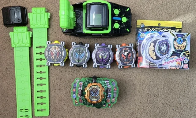 KAMEN RIDER ZI-O Woz DX Beyond Driver & Ridewatch set combo Bandai USED ...