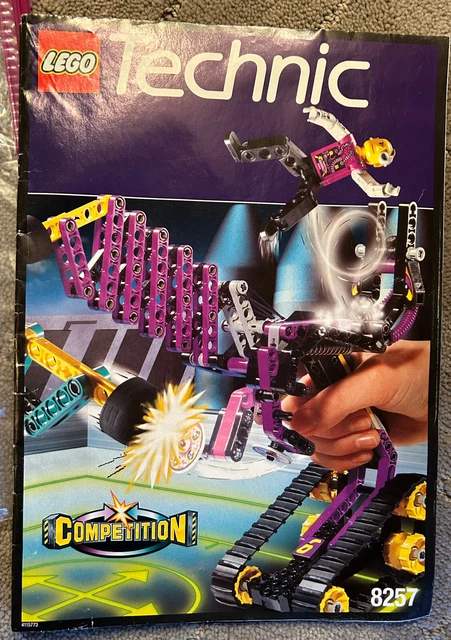 LEGO TECHNIC CYBERSLAM Competition 2854, 8233, 8257. 100 % pièces et ...