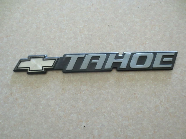 ORIGINAL CHEVROLET TAHOE plastic badge / emblem / /- - - EUR 24,01 ...