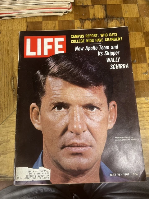 LIFE MAGAZINE MAY 19 1967 Astronaut Wally Schirra Leads a New Team for ...