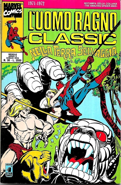 L'UOMO RAGNO CLASSIC Star Comics n° 30 Lizard Ka-Zar: ottimo+++/ q. pari nuovo EUR 2,99 ...