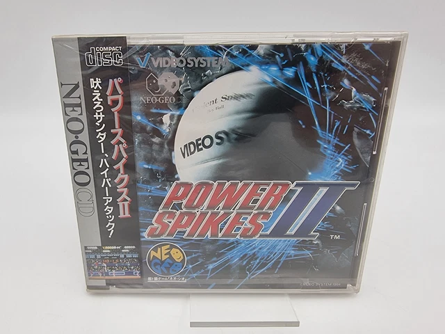 NEO GEO CD Alimentation Spikes II Japon Produit Nouveau Scellé EUR 272 ...