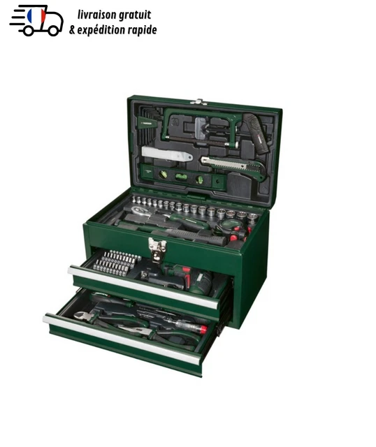 PARKSIDE® BOÎTE À outils métal 4V et Set de tournevis PWBM A1 EUR 164 ...