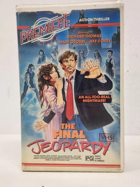 THE FINAL JEOPARDY VHS Premiere Ex Rental Tape Clamshell PAL £37.12 - PicClick UK