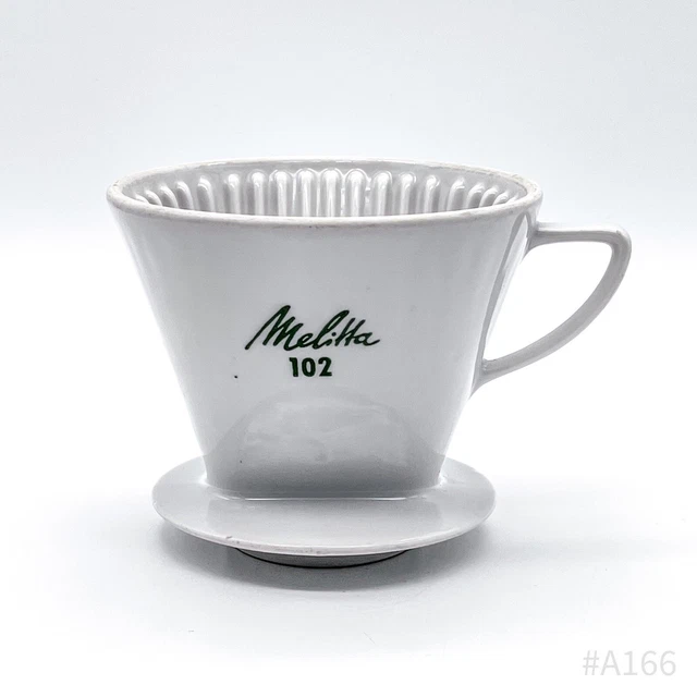 VINTAGE MELITTA 102 Kaffeefilter Filter Schnellfilter aus Porzellan 3 ...