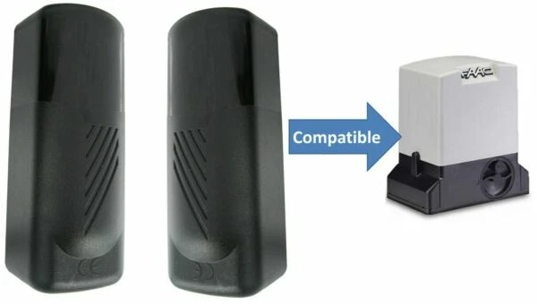 INFRARED PHOTO CELL Photocell Sensor Safety Beam Battery FAAC 740 ...