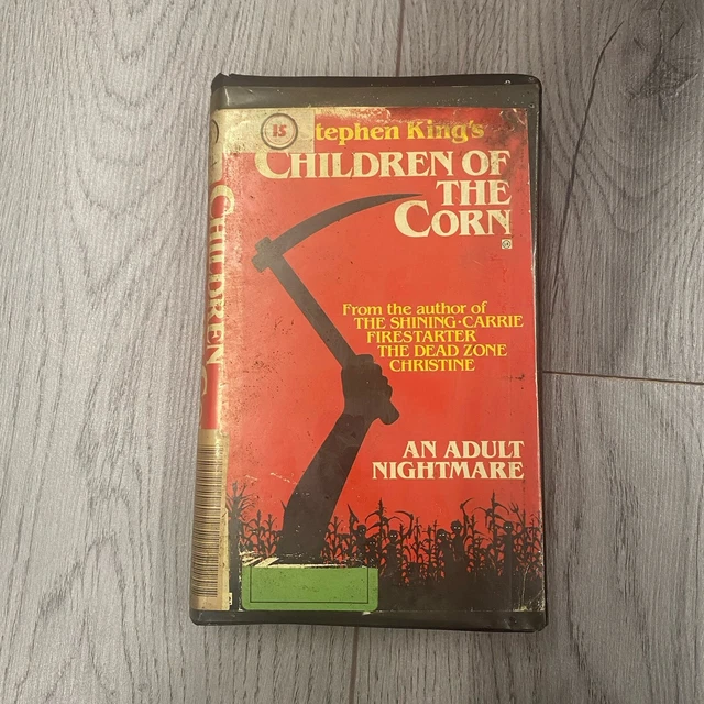 CHILDREN OF THE Corn Horror VHS Tape Collectible Rare Pre Cert Ex ...