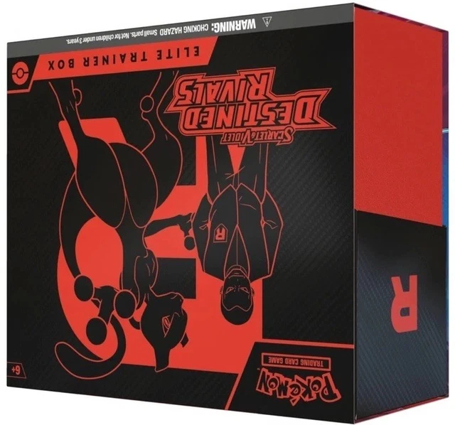 POKEMON TCG - Destined Rivals Elite Trainer Box ETB PRE-ORDER 30/5/25 ...