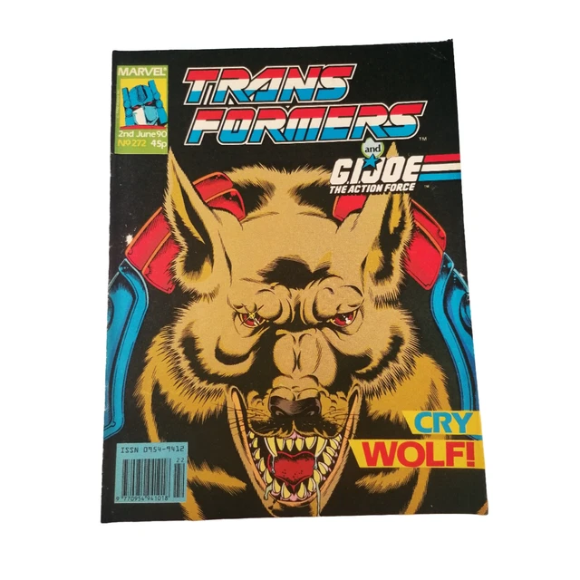 TRANSFORMERS UK #272 Marvel UK 2nd June 1990 Comic G1 MTMTE British GI ...