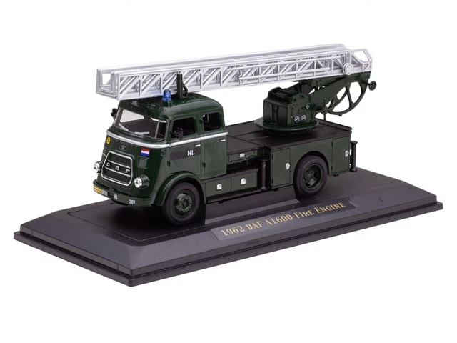 DAF A1600 ARMY Fire Engine Turntable Ladder Defensie NL Brandweer Road ...