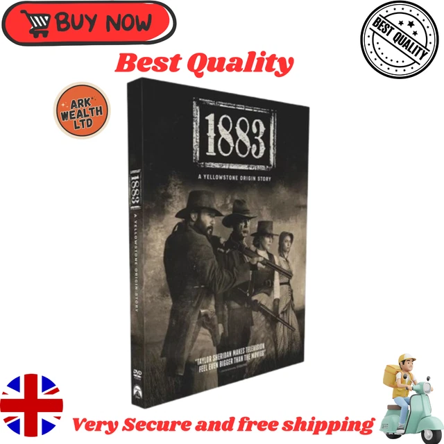 1883 A YELLOWSTONE Origin Story Season Complete Series 1 DVD Box Set ...